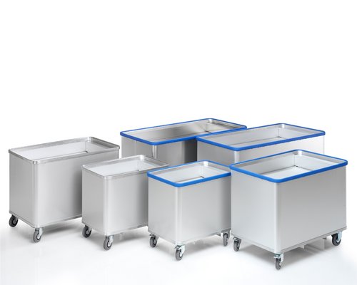 Gmöhling: Gmöhling – Aluminium Spring-loaded base trolley – Made in Germany